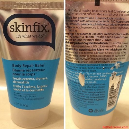 SkinFix Body Repair Balm for Eczema Review - Battle Eczema